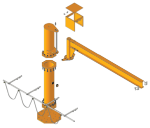 Modular Jib Cranes | Quick Delivery & Installation | Lifting Systems